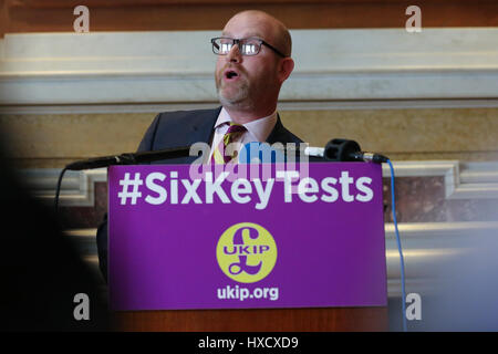 Marriott County Hall, Westminster. 27 Mar 2017 -Paul Nuttall . Ahead of ...