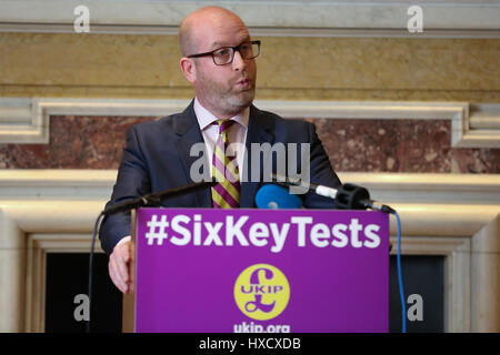 Marriott County Hall, Westminster. 27 Mar 2017 -Paul Nuttall . Ahead of ...