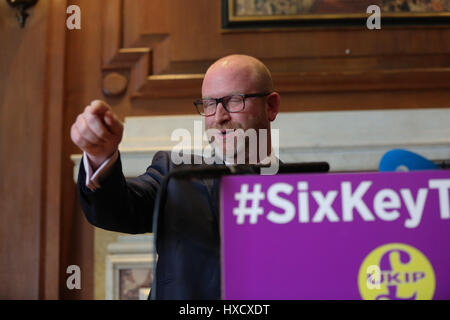 Marriott County Hall, Westminster. 27 Mar 2017 -Paul Nuttall . Ahead of ...