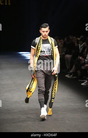 Cabbeen fashion show during the China Fashion Week Spring/Summer 2011 ...