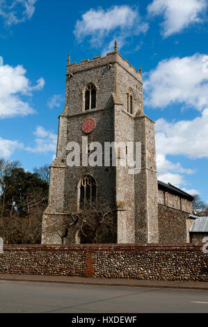 St Mary the Virgin Church, Brancaster, Norfolk Stock Photo - Alamy