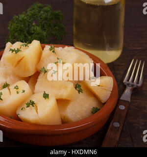 Cooked Manioc Esculenta (mandioca, Yuca, Brazilian Rice Paddy Stock ...