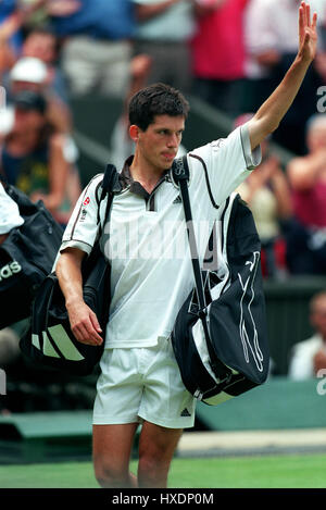 TIM HENMAN WIMBLEDON 1999 24 June 1999 Stock Photo - Alamy