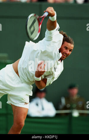 PATRICK RAFTER WIMBLEDON 1999 24 June 1999 Stock Photo - Alamy