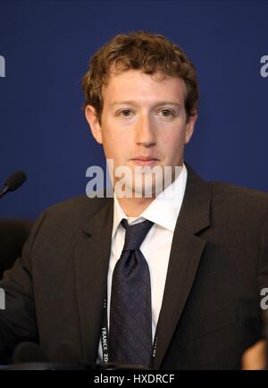 Mark Zuckerberg. Portrait of the founder of facebook and CEO of Meta ...
