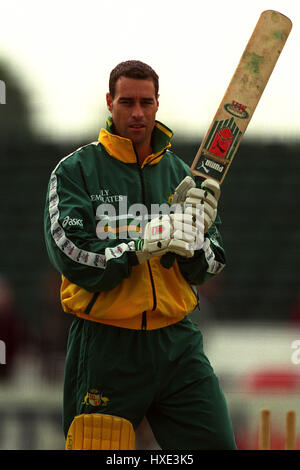 MICHAEL BEVAN AUSTRALIA & YORKSHIRE CCC 29 May 1997 Stock Photo - Alamy