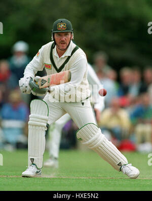ALAN BORDER AUSTRALIA BATTING Stock Photo - Alamy