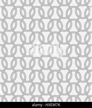 Simple and elegant rounded abstract ornament will decorate any surface ...