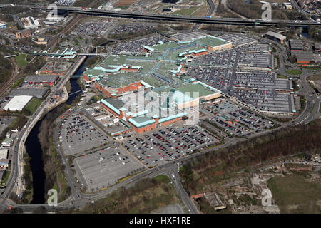 Meadowhall "shopping centre" and the M1 motorway in Sheffield "Great ...