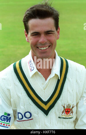 JASON GALLIAN NOTTINGHAMSHIRE CCC 12 April 2000 Stock Photo - Alamy