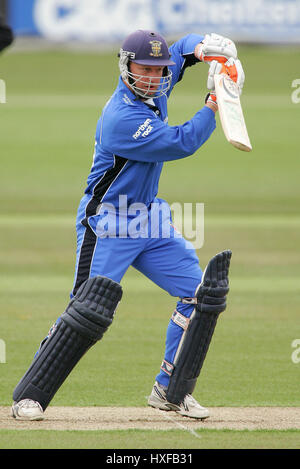 Jon Lewis - Durham Cricket Stock Photo - Alamy
