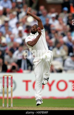 COREY COLLYMORE WEST INDIES OLD TRAFFORD MANCHESTER ENGLAND 07 June ...