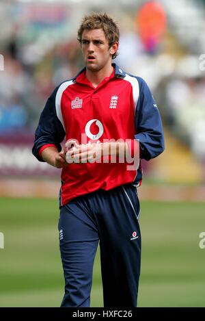 LIAM PLUNKETT ENGLAND & DURHAM CCC OLD TRAFFORD MANCHESTER ENGLAND 08 ...