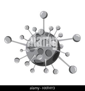 AIDS virus icon, gray monochrome style Stock Vector Image & Art - Alamy