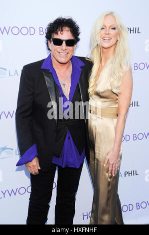 Neal Schon of Journey and wife Michaele Schon leave Giuseppe Franco ...