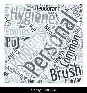Hygiene word cloud concept. Vector illustration Stock Vector Image ...