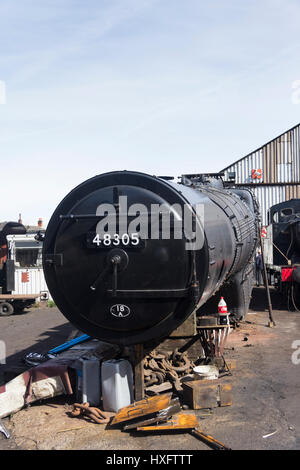 steam locomotive firebox and boiler great central railway england uk ...