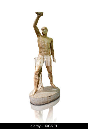 Aristogeiton. Roman marble copy from the 2nd century AD after a Greek ...