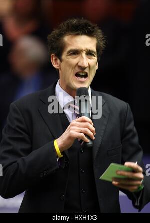 Snooker, Snooker master of ceremonies Rob Walker during the 2025 ...