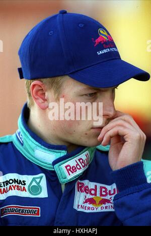 KIMI RAIKKONEN SAUBER-PETRONAS SILVERSTONE SILVERSTONE ENGLAND 21 ...