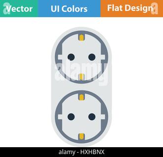 AC Splitter Icon Stock Vector Image & Art - Alamy