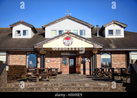 Llanelli, Wales, UK, December 4, 2016 : Brewers Fayre British pub food ...
