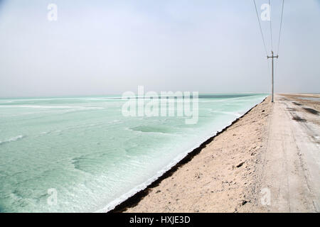 Xinjiang, China. 28th Mar, 2017. Lop Nur is a former salt lake in China ...