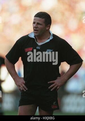 RUGBY UNION. SEAN FITZPATRICK, NEW ZEALAND Stock Photo - Alamy