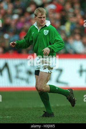 SIMON GEOGHEGAN IRELAND & BATH RU 21 March 1995 Stock Photo - Alamy