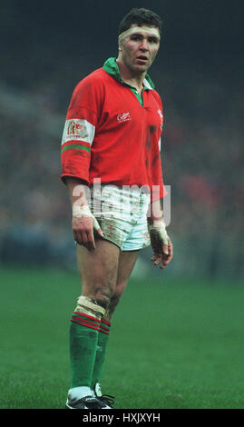 MARK PEREGO WALES RUGBY UNION 11 March 1994 Stock Photo - Alamy