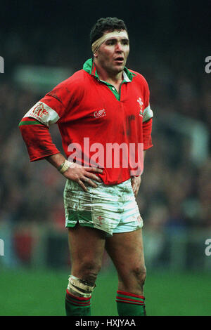 MARK PEREGO WALES RUGBY UNION 11 March 1994 Stock Photo - Alamy