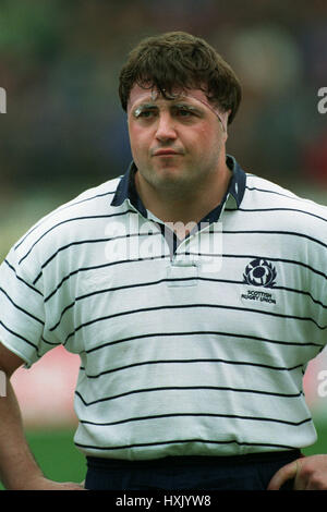 PAUL BURNELL SCOTLAND & LONDON SCOTTISH RU 10 April 1999 Stock Photo ...