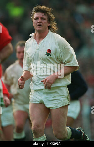MICKY SKINNER ENGLAND & HARLEQUINS RU 17 February 1992 Stock Photo - Alamy