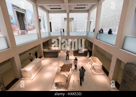 Interior of Neues Museum , Egyptian Court, on Museum Island ...