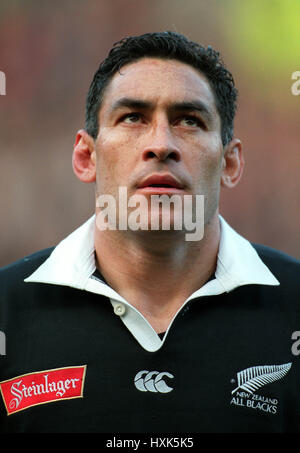 FRANK BUNCE . NEW ZEALAND RU 20 April 1993 Stock Photo - Alamy