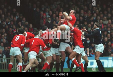 DERWYN JONES OUTREACHES THE REST WALES V SCOTLAND 23 February 1996 ...