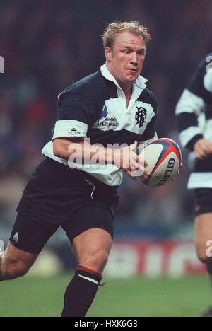 NEIL BACK BARBARIANS & ENGLAND 12 December 1996 Stock Photo - Alamy