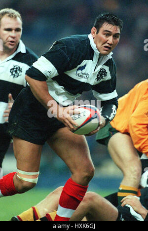 DALE MCINTOSH BARBARIANS 12 December 1996 Stock Photo - Alamy