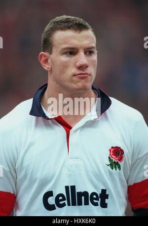 TIM STIMPSON ENGLAND & NEWCASTLE RU 03 February 1997 Stock Photo - Alamy