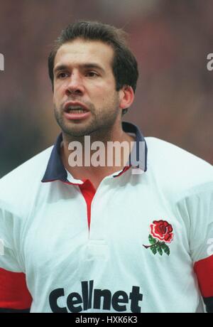 CHRIS SHEASBY ENGLAND & WASPS RU 03 February 1997 Stock Photo - Alamy
