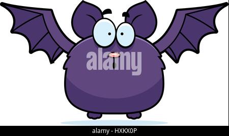 A cartoon illustration of a bat looking surprised Stock Vector Image ...