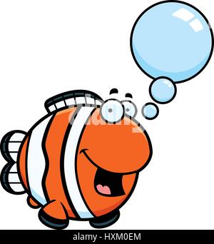 A cartoon illustration of a clownfish talking Stock Vector Image & Art ...