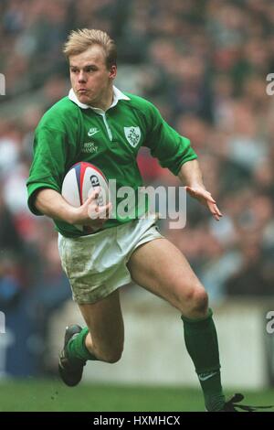 SIMON GEOGHEGAN IRELAND & BATH RU 11 April 1996 Stock Photo - Alamy