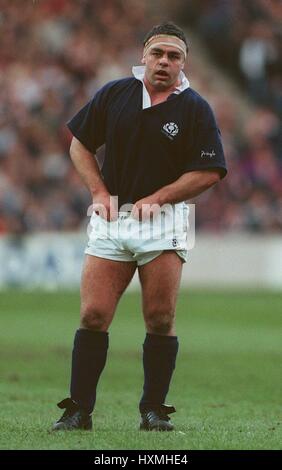 KEVIN MCKENZIE SCOTLAND & STIRLING COUNTY RU 24 April 1995 Stock Photo ...