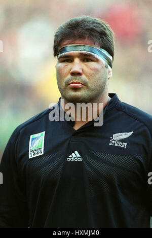CRAIG DOWD NEW ZEALAND RU 09 October 1999 Stock Photo - Alamy