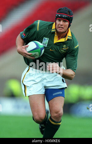 RASSIE ERASMUS SOUTH AFRICA RU 03 October 1999 Stock Photo - Alamy