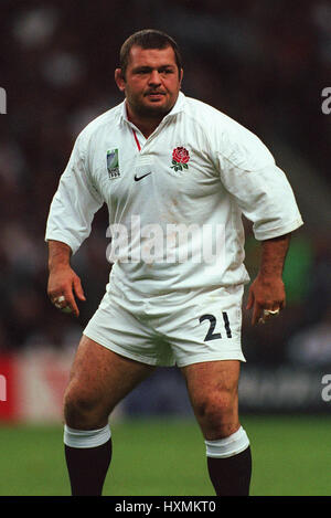 DARREN GARFORTH ENGLAND & LEICESTER TIGERS RU 20 March 1999 Stock Photo ...