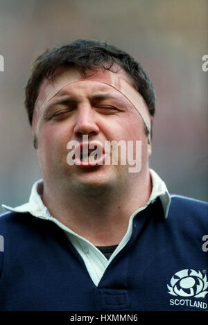 PAUL BURNELL SCOTLAND & LONDON SCOTTISH RU 10 April 1999 Stock Photo ...
