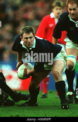 GARY ARMSTRONG SCOTLAND & NEWCASTLE RU 09 March 1998 Stock Photo - Alamy