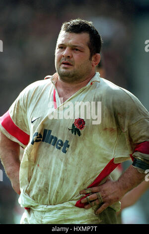 DARREN GARFORTH ENGLAND & LEICESTER RU 07 April 1998 Stock Photo - Alamy